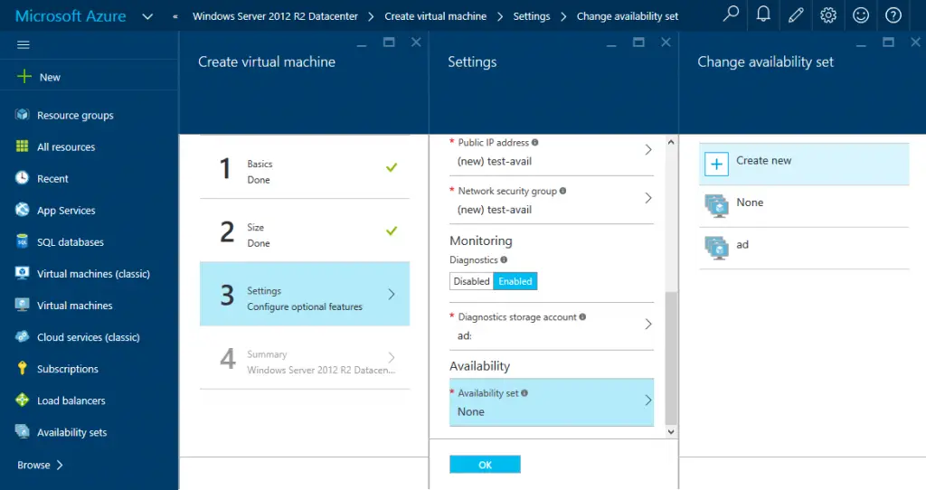 How To Create An Availability Set On New Azure Portal Windows Tech Updates