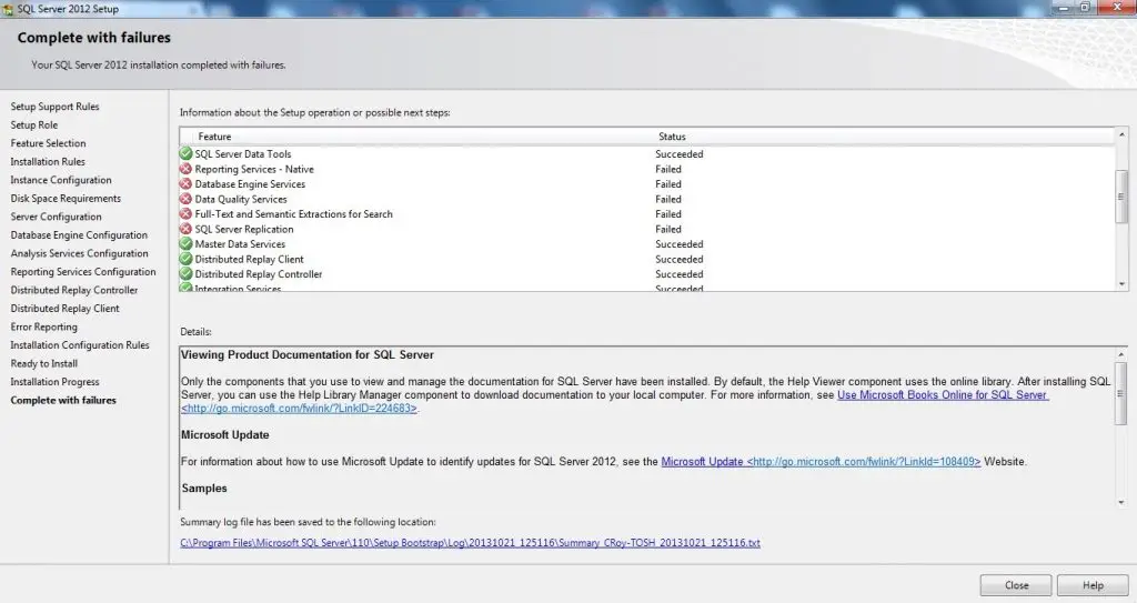 Wait on the Database Engine recovery handle failed Wait on the Database Engine recovery handle failed