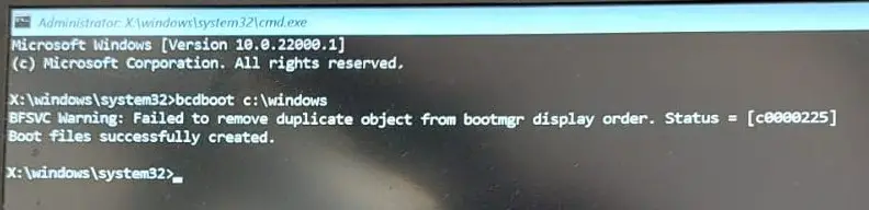 Solved The Boot Configuration Data File Doesnt Contain Valid Information For An Operating System