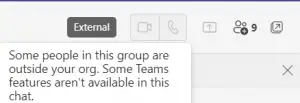 How to remove External label in Teams group chat? – Windows Tech Updates