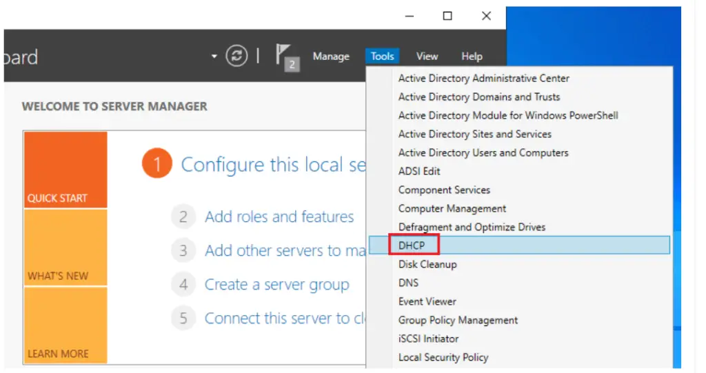 [How to] install and configure a highly available and secure DHCP Windows server 2022